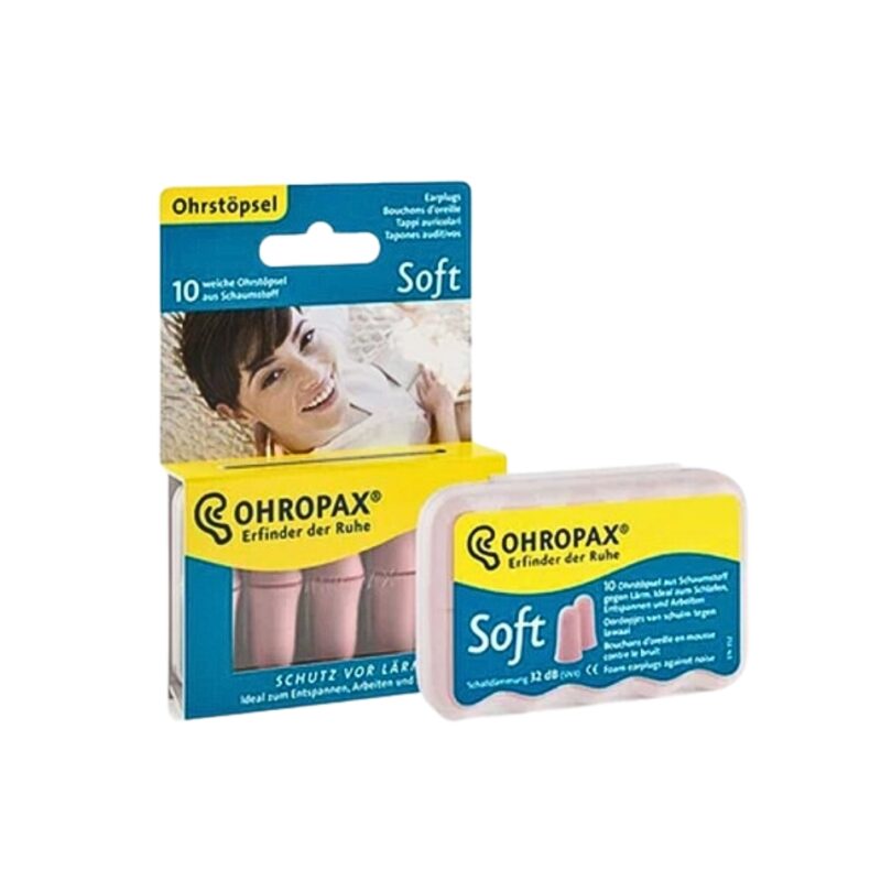 Ohropax Soft Foam Ear Plugs, 10 units - Earplugs Malaysia